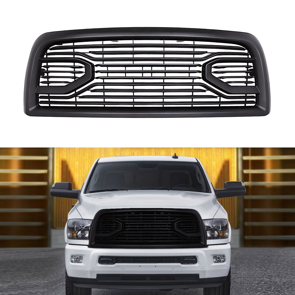 Front Grille For Dodge Ram 2500 2013-2018, Aftermarket Front Grille wi ...